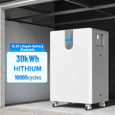 51.2V 30kW Solar Energy Storage Cabinet with LiFePO4